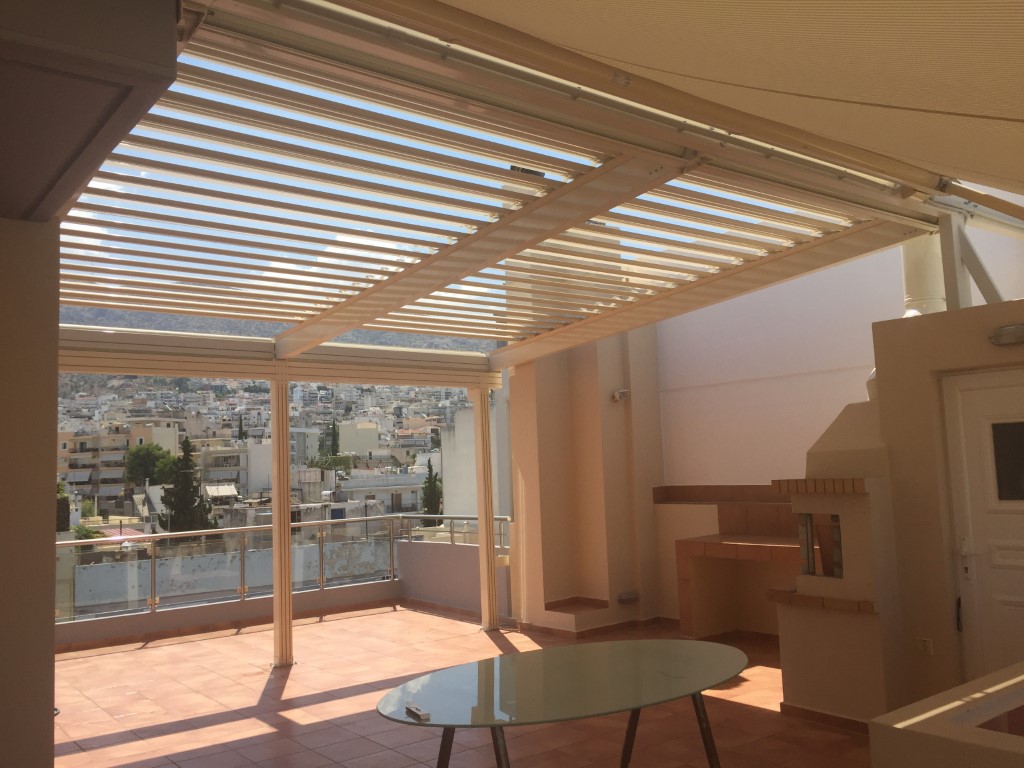 Βιοκλιματική Πέργκολα Persa για ιδιώτη στην Ηλιούπολη - ΤΕΝΤΟΗλεκτρική ...