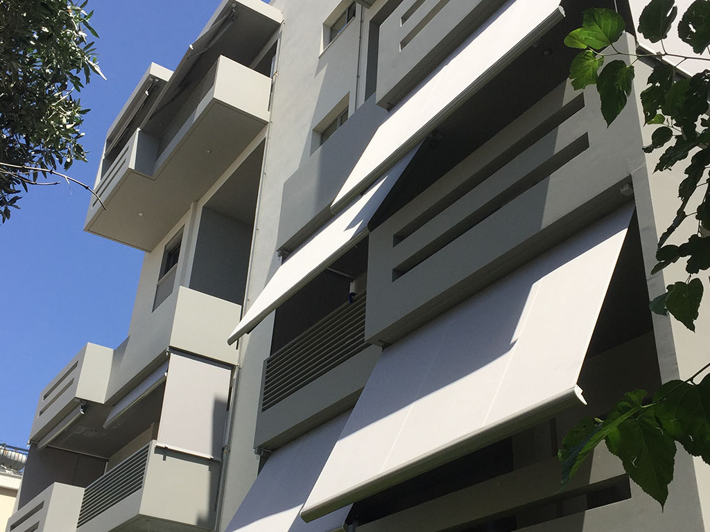 Συγκρότημα Κατοικιών με Τέντες στο Χαλάνδρι - ΤΕΝΤΟΗλεκτρική - Τέντες ...